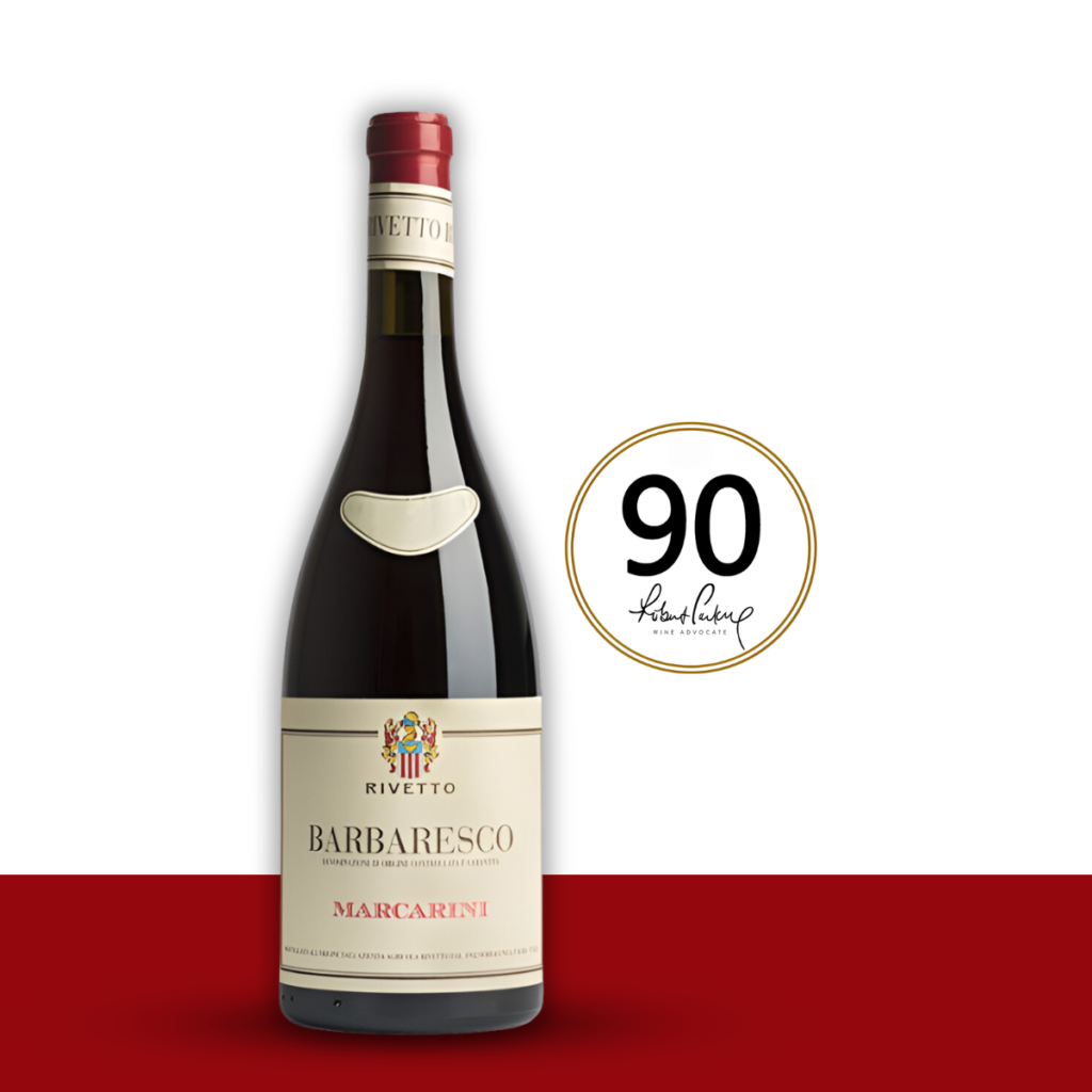 RIVETTO BARBARESCO MARCARINI DOCG ORGANIC 2019 0,75 L - Bella Italia
